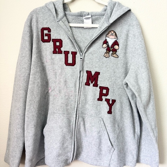 Disney | Tops | Vintage Disney Grumpy Hoodie | Poshmark